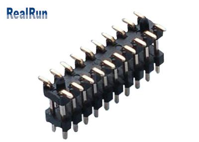China SMD 100P 20 Poles 1.0*1.5mm Dual Row Header Connector 0.75A for sale