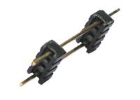 China 1.27mm Plastic PA9T Nylon6T Pcb Board Header Connector for sale