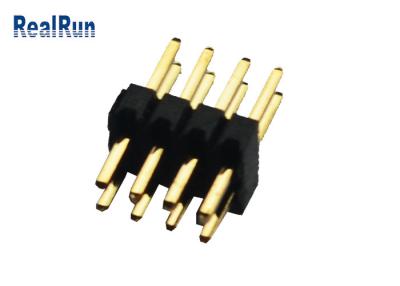 China Dual Row UL 94V-0 Plastic PA9T PCB Pin Connector 1.27mm for sale