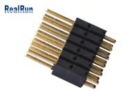 China PA9T Insulator Dual Row 1.27mm Hight Pin Header Connector for sale