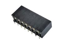China PA9T Dual Row 2.54mm Pitch 8.5mm Height SMT Female Header for sale