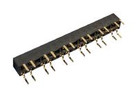 China 2.54mm Female 2×12P Dual Row Female Header 3A for sale