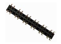 China 2.54mm Female 2×12P Dual Row Female Header 3A for sale