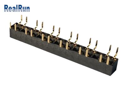 China 2.54mm Female 2×12P Dual Row Female Header 3A for sale