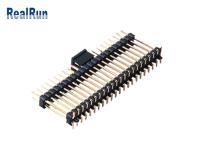 China Pitch 2.0mm 44pin Dual Plastic Pcb Connector UL94V-0 for sale
