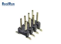 China Black 2.0mm Pitch PA6T 12 Pin Pcb Connector Dual Row for sale