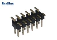 China Black 2.0mm Pitch PA6T 12 Pin Pcb Connector Dual Row for sale
