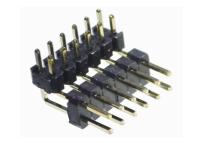 China Plastic PBT PA6T Right Angle Pin Header 2.0mm Pitch 2A for sale