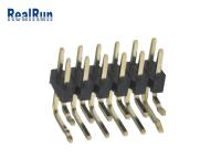 China 2*6 Pin Dual Row PBT Single Plastic Pin Header SGS for sale