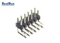 China 2*6 Pin Dual Row PBT Single Plastic Pin Header SGS for sale