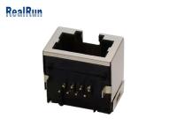 China UL94V-0 1.5AMP RJ45 Modular Jack Connector Metal Shielded for sale