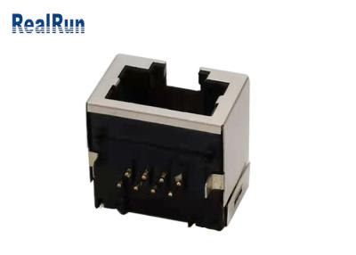 China UL94V-0 1.5AMP RJ45 Modular Jack Connector Metal Shielded for sale