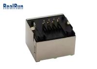 China UL94V-0 1.5AMP RJ45 Modular Jack Connector Metal Shielded for sale