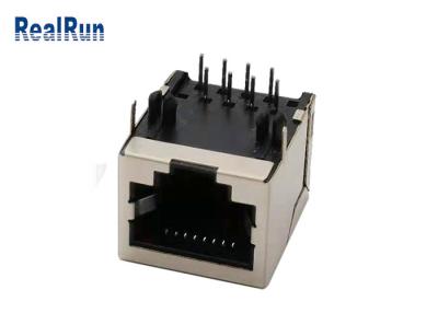 China 1.5AMP PBT Rj45 Shielded Modular Plug 10P8C Female Socket for sale