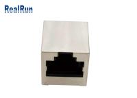 China Phosphor Bronze PA46 Modular RJ45 Connector Single Port 125VAC for sale