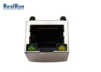 China PA46 8P8C Modular RJ45 Female Connector PBT With Metal Shield for sale