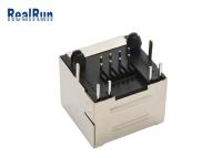 China PA46 8P8C Modular RJ45 Female Connector PBT With Metal Shield for sale
