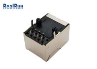 China PBT UL94V-0 10p8c RJ45 Network Socket 125V Without LED Socket for sale