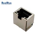 China PA46 1 Port Rj45 Modular Jack RJ45 PCB Connector Copper Alloy for sale
