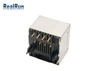 China Phosphor Bronze Vertical RJ45 Modular Jack Connector PCB UL94V-0 for sale