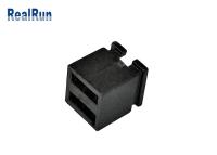 China 2*2P 3.0AMP PBT 4 Pin Header Connector Open Jumper Cap 2.54mm Pitch for sale