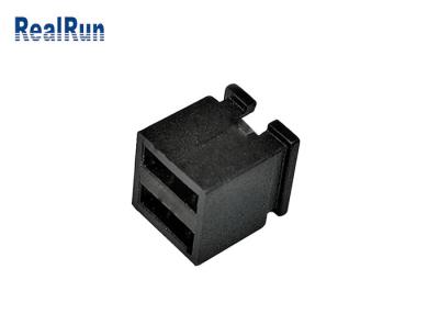China 2*2P 3.0AMP PBT 4 Pin Header Connector Open Jumper Cap 2.54mm Pitch for sale