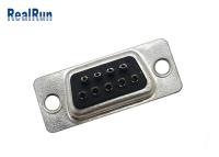 China Solder DB 9 Pin Female Header VGA D Sub Connector SGS For PCB for sale