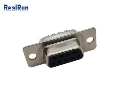 China Solder DB 9 Pin Female Header VGA D Sub Connector SGS For PCB for sale