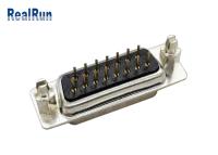 China 11.8 Harpoon Micro D Connector 180° Plugboard Back Riveting SGS for sale