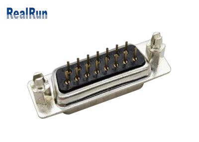 China 11.8 Harpoon Micro D Connector 180° Plugboard Back Riveting SGS for sale