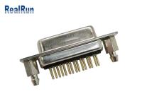 China Straight DP 15 Pin PCB 1000VAC D SUB Connector Male Female PBT for sale