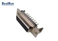 China Straight DP 15 Pin PCB 1000VAC D SUB Connector Male Female PBT for sale