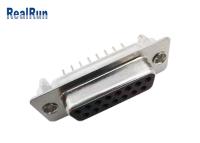 China Straight DP 15 Pin PCB 1000VAC D SUB Connector Male Female PBT for sale