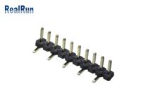 China PA6T Vertical SMT SMD Pin Header Connector 2.0mm Single Row PA6T for sale