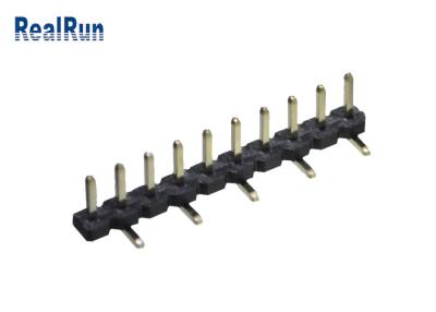 China PA6T Vertical SMT SMD Pin Header Connector 2.0mm Single Row PA6T for sale