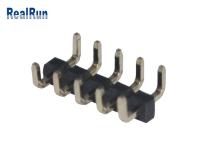 China UL94V-0 PBT 2.0mm Pin Header Connector 20P U Brass Terminal for sale