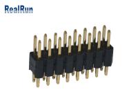 China Dual Row PA6T 3.0A DIP Pin Header Connector 2.54mm Pitch for sale