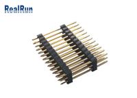 China 3.0Amp PBT DIP Gold Plated Connector H2.5mm Three Row 36 Pin for sale
