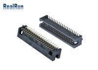 China PA6T 1.27mm Pitch SMT Box Header Double Row Right Angle  2*19 Pin UL94V-0 for sale