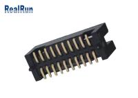 China 20P PCB 1.27mm Pitch Solder Box Header Dual Row PA6T Surface Mount for sale
