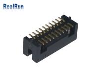 China 20P PCB 1.27mm Pitch Solder Box Header Dual Row PA6T Surface Mount for sale