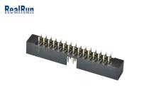 China 30P IDC 2.0mm Straight DIP Box Header Double Row PA6T for sale