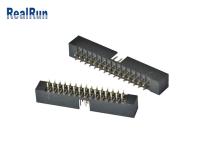 China 30P IDC 2.0mm Straight DIP Box Header Double Row PA6T for sale