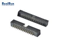 China 180 Degree 2.0mm Pitch Box Header Connector 26P DIP Double Row for sale