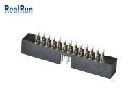 China 180 Degree 2.0mm Pitch Box Header Connector 26P DIP Double Row for sale