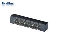China PBT Plastic 2.0mm Pitch Machined Box Header 20 Pin Straight Connector PA6T for sale