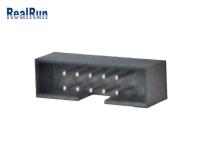China UL94V-0 2.54mm Pitch DIP Box Header 18 26 Pin Connector PA6T PBT for sale