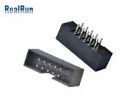 China UL94V-0 2.54mm Pitch DIP Box Header 18 26 Pin Connector PA6T PBT for sale