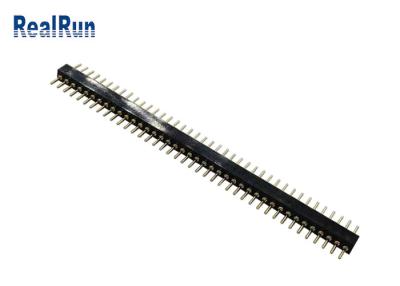 China 40P 1.778mm Pitch Round Male Header L10.0 Straight 1 Row DIP for sale