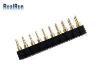 China PBT 2.54mm DIP Pin Female Header 20 Pin Dual Row Socket Connector for sale